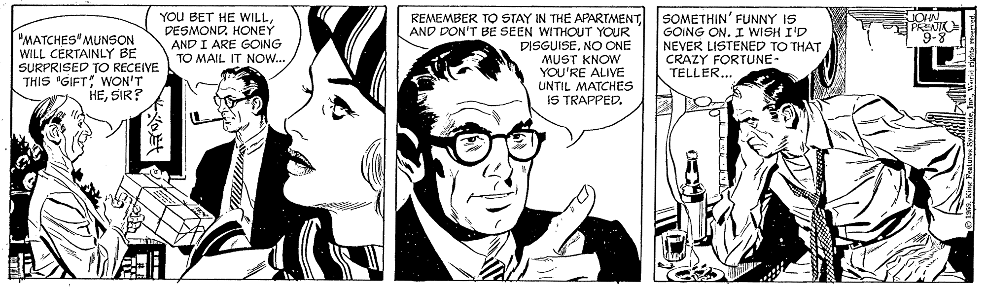 Rip Kirby Comic Strip 1959-09-08 | Comics Kingdom