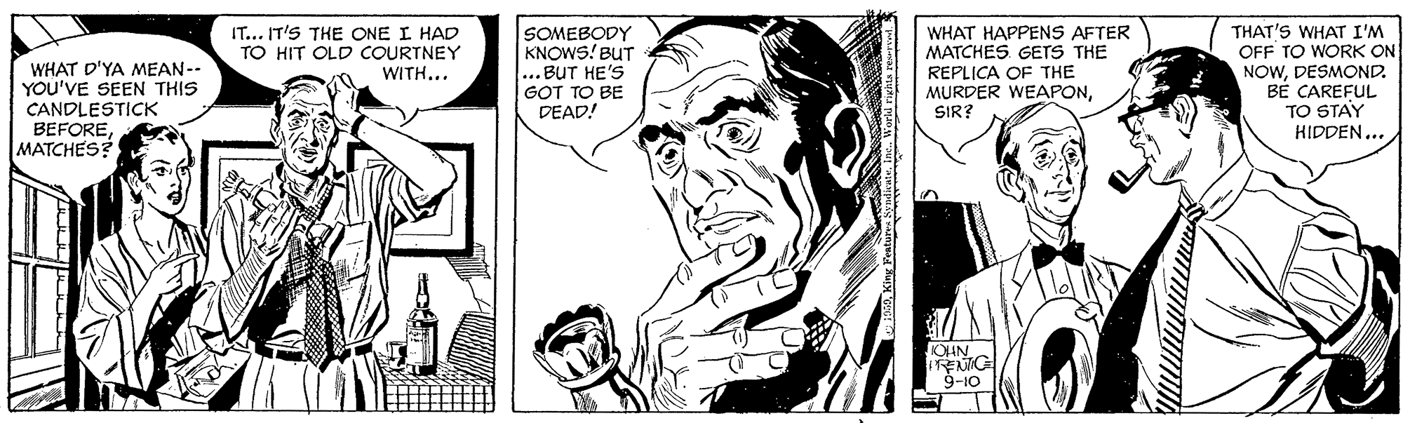 Rip Kirby Comic Strip 1959-09-10 | Comics Kingdom