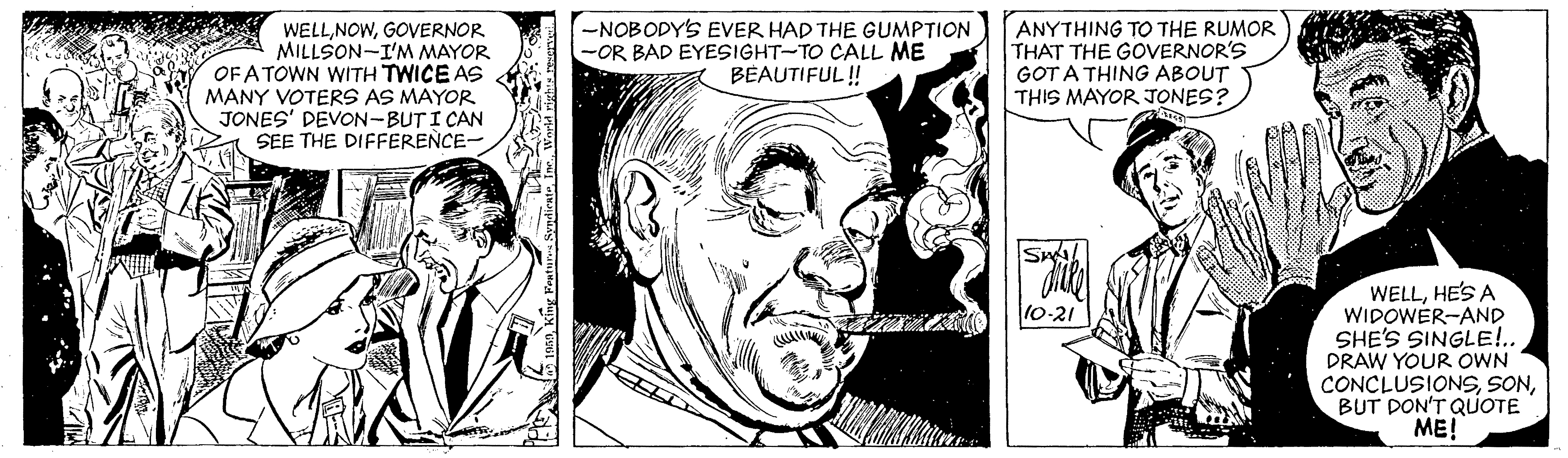 Heart Of Juliet Jones Comic Strip 1959-10-21 | Comics Kingdom