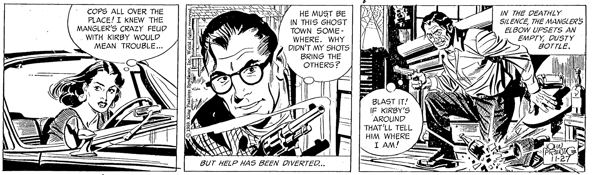 Rip Kirby Comic Strip 1959-11-27 | Comics Kingdom