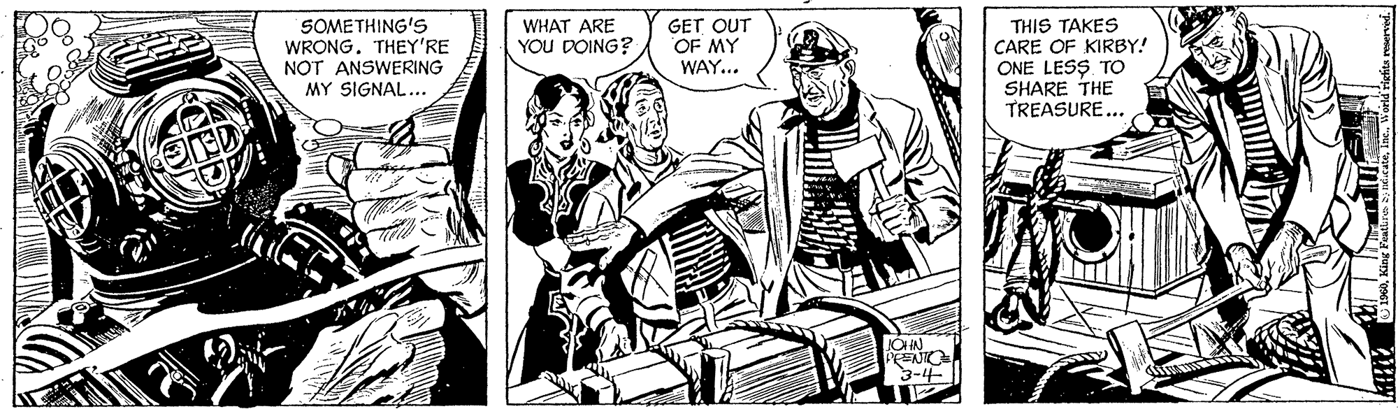 Rip Kirby Comic Strip 1960-03-04 | Comics Kingdom