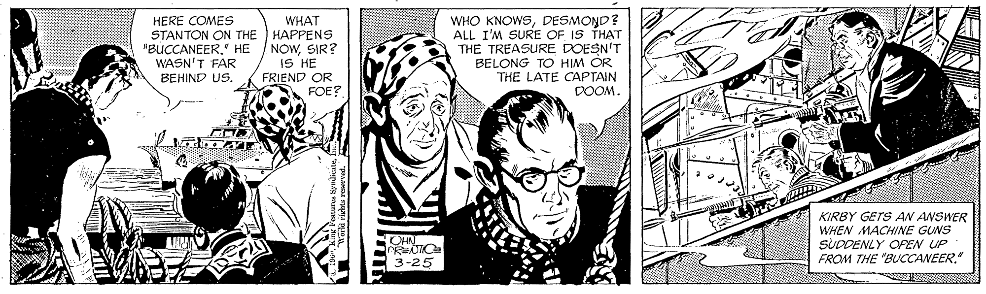 Rip Kirby Comic Strip 1960-03-25 | Comics Kingdom