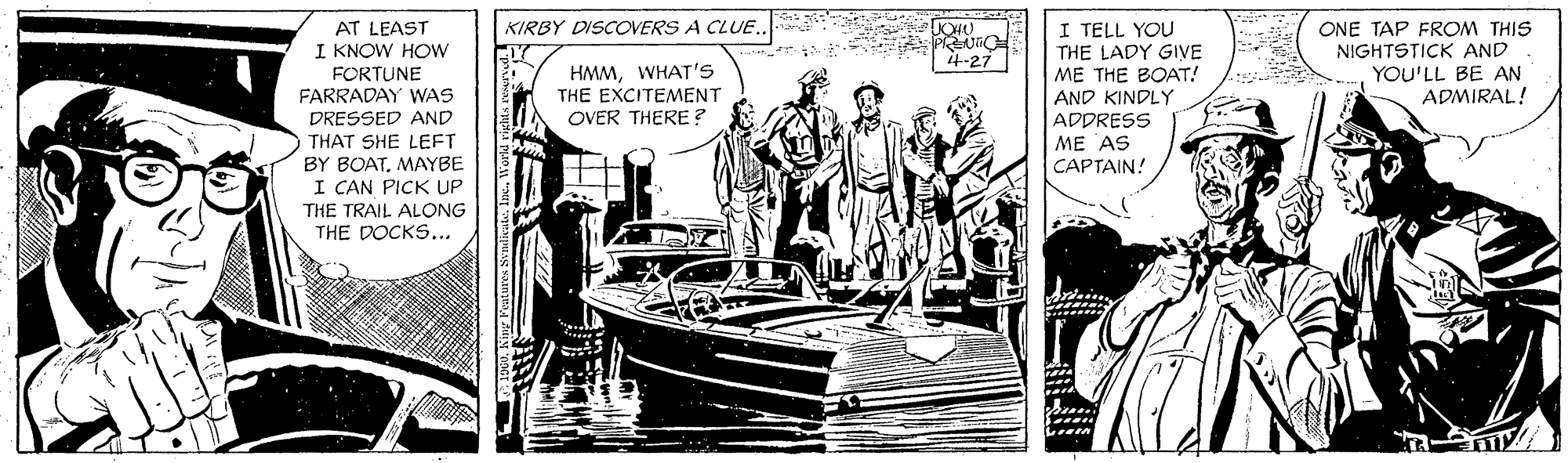 Rip Kirby Comic Strip 1960-04-27 | Comics Kingdom