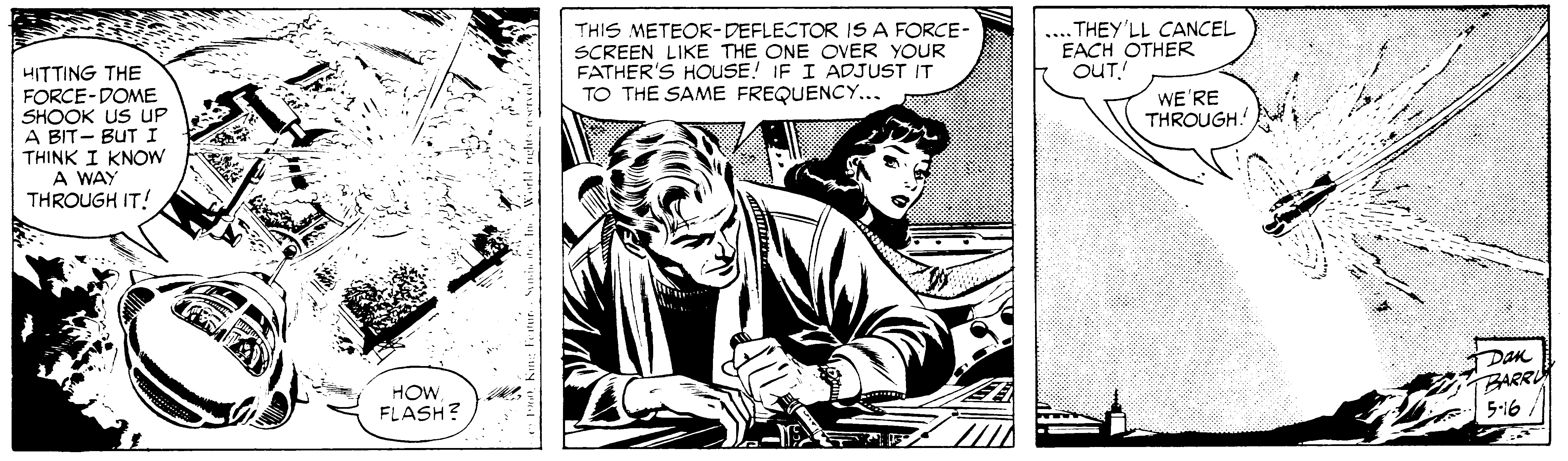 Flash Gordon Vintage Comic Strip 1960-05-16 | Comics Kingdom