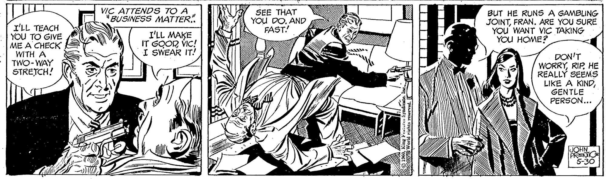 Rip Kirby Comic Strip 1960-05-30 | Comics Kingdom