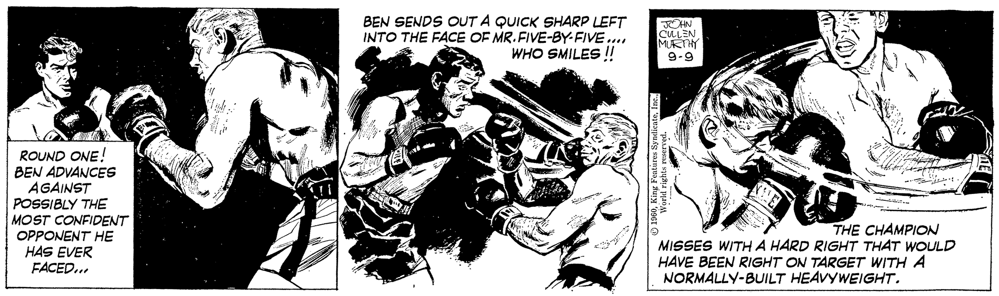 Big Ben Bolt Comic Strip 1960-09-09 | Comics Kingdom