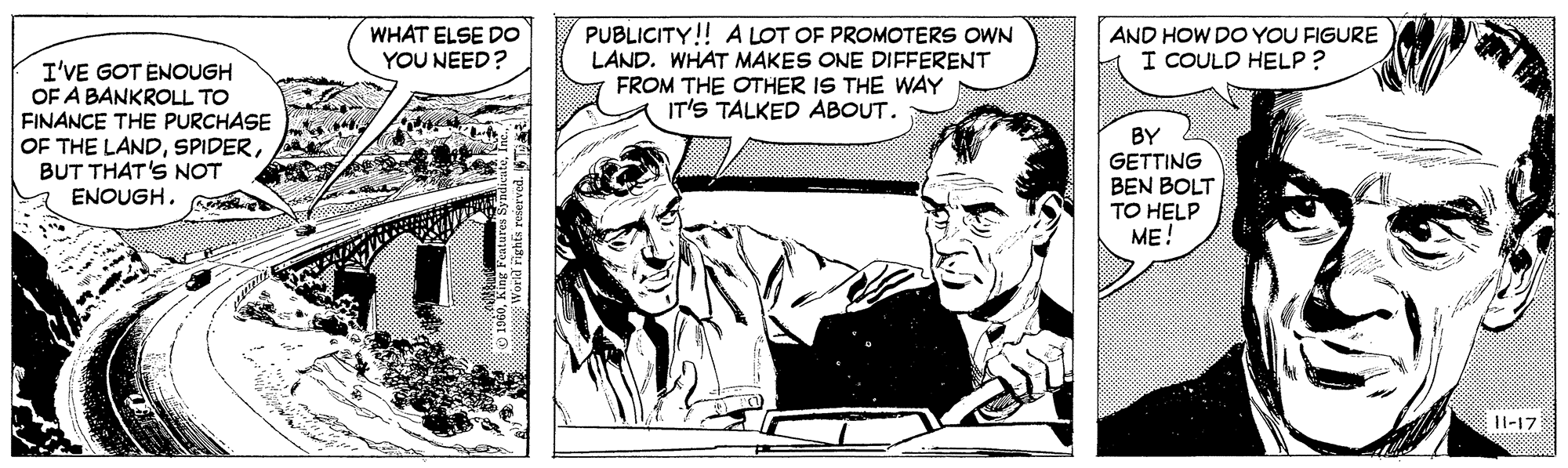 Big Ben Bolt Comic Strip 1960-11-17 | Comics Kingdom