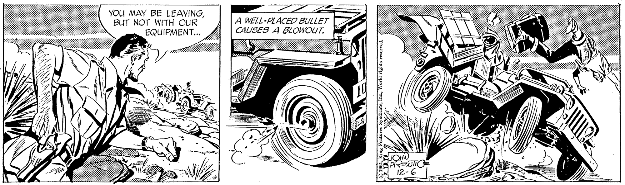 Rip Kirby Comic Strip 1961-12-06 | Comics Kingdom