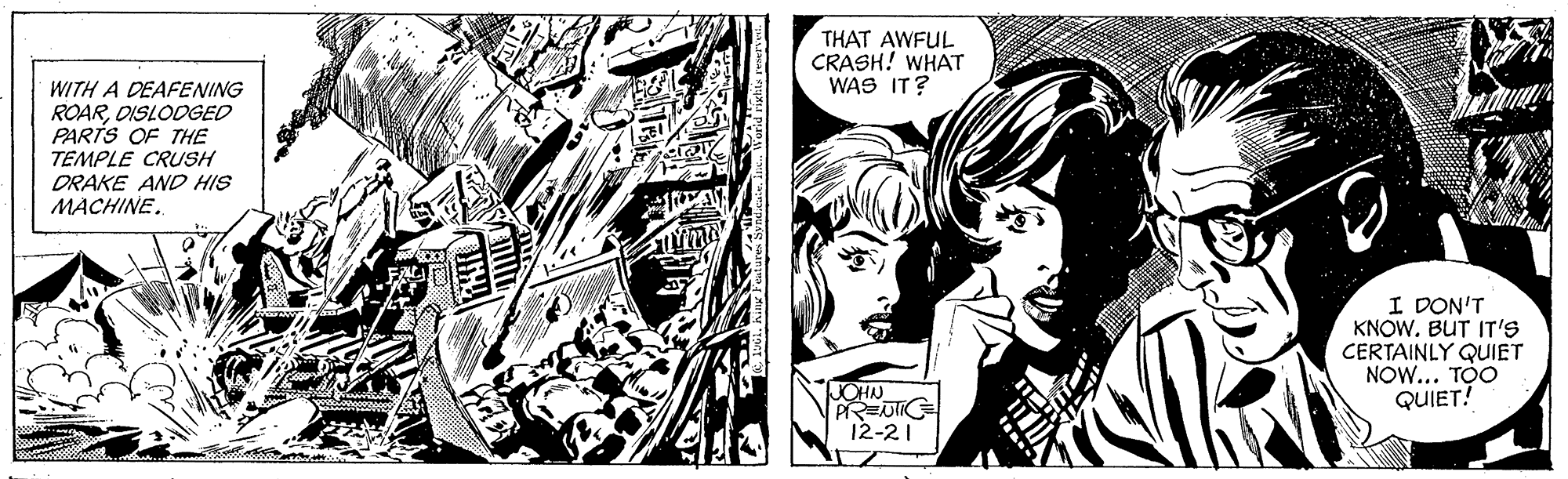 Rip Kirby Comic Strip 1961-12-21 | Comics Kingdom