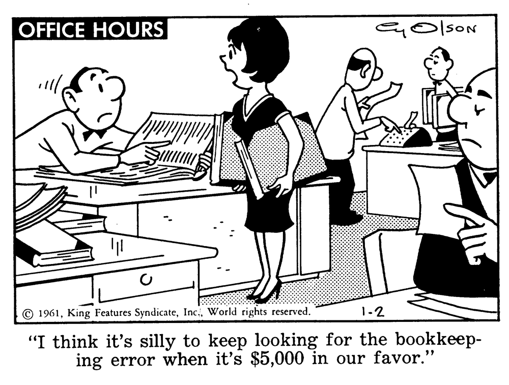 Office Hours Comic Strip 1962-01-02 | Comics Kingdom