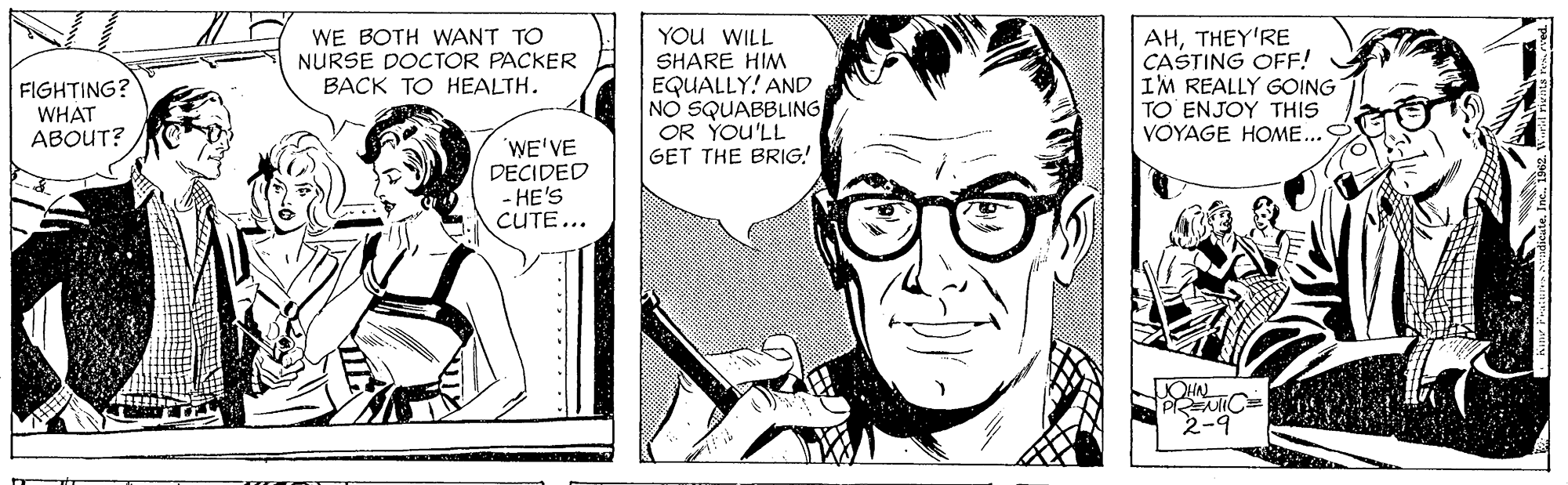 Rip Kirby Comic Strip 1962-02-09 | Comics Kingdom