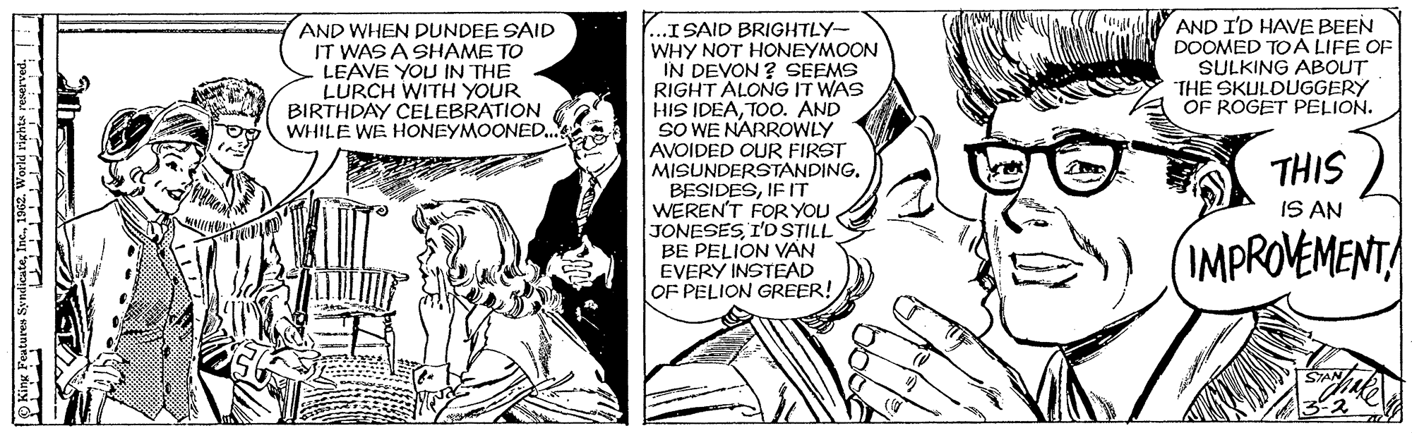 Heart Of Juliet Jones Comic Strip 1962-03-02 | Comics Kingdom