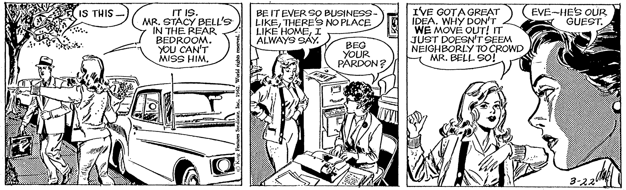 Heart Of Juliet Jones Comic Strip 1962-03-22 | Comics Kingdom