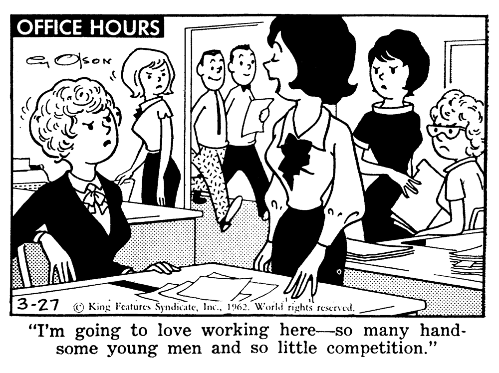 Office Hours Comic Strip 1962-03-27 | Comics Kingdom