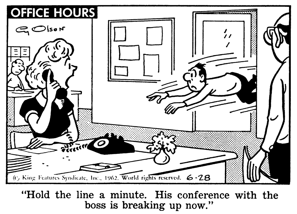 Office Hours Comic Strip 1962-06-28 | Comics Kingdom