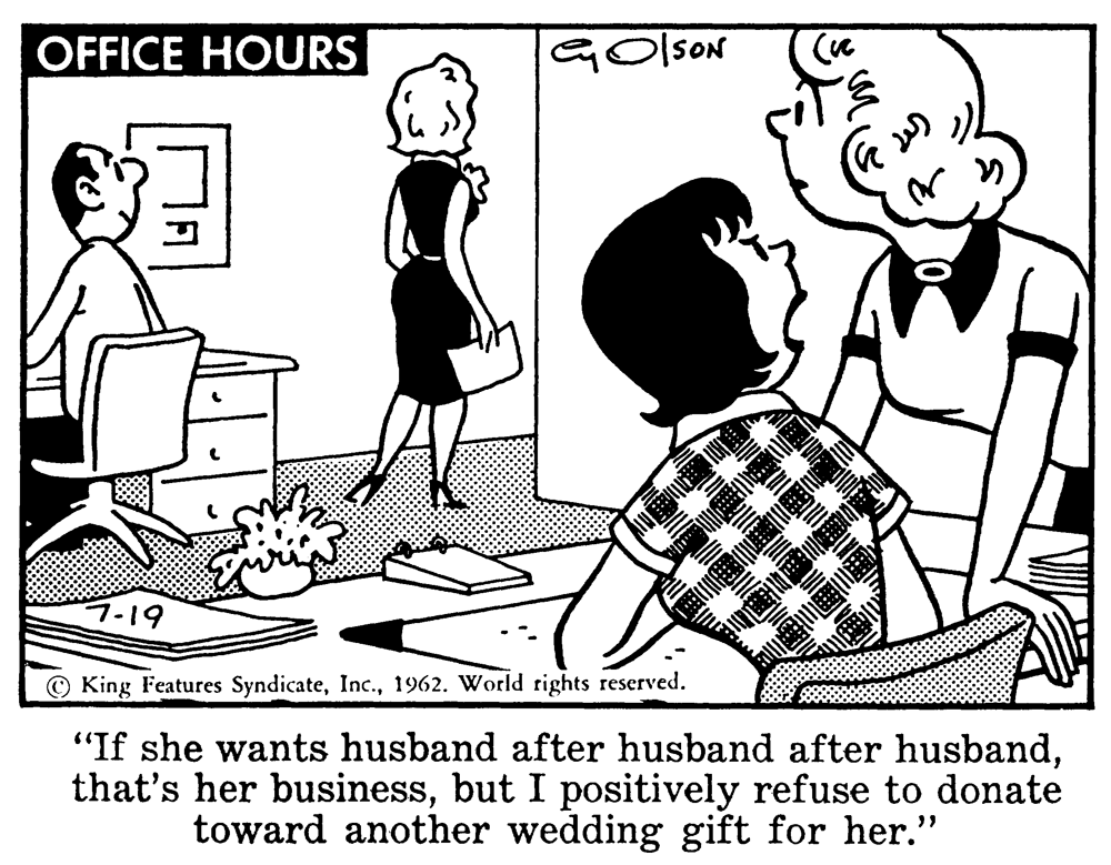 Office Hours Comic Strip 1962-07-19 | Comics Kingdom