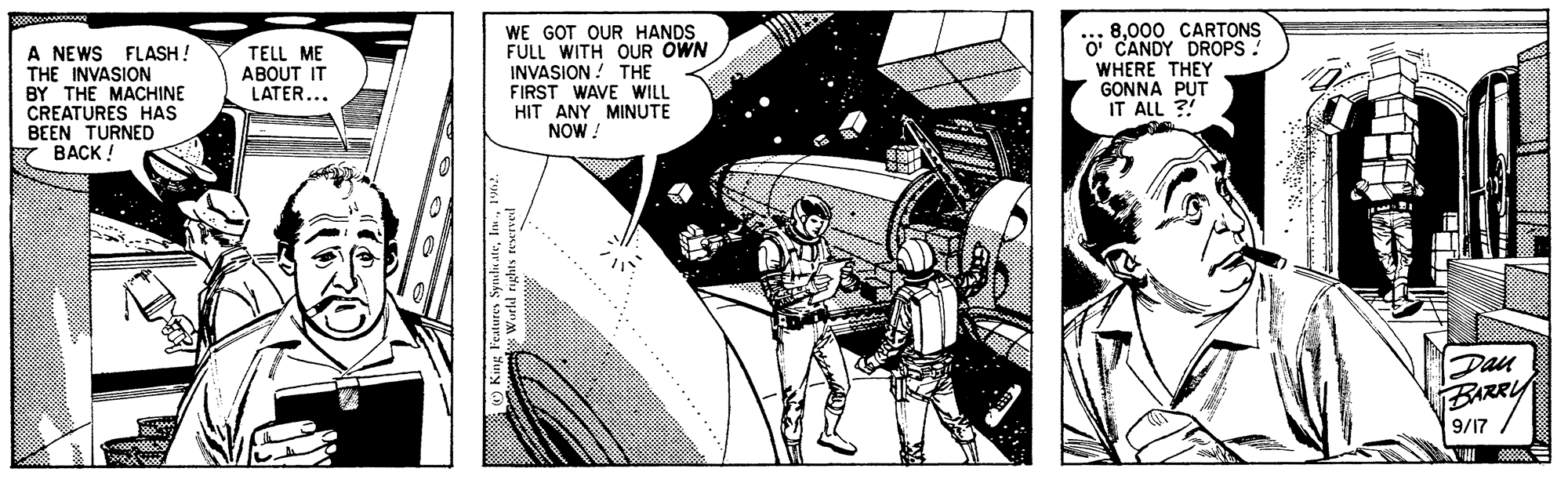 Flash Gordon Comic Strip 1962-09-17 | Comics Kingdom