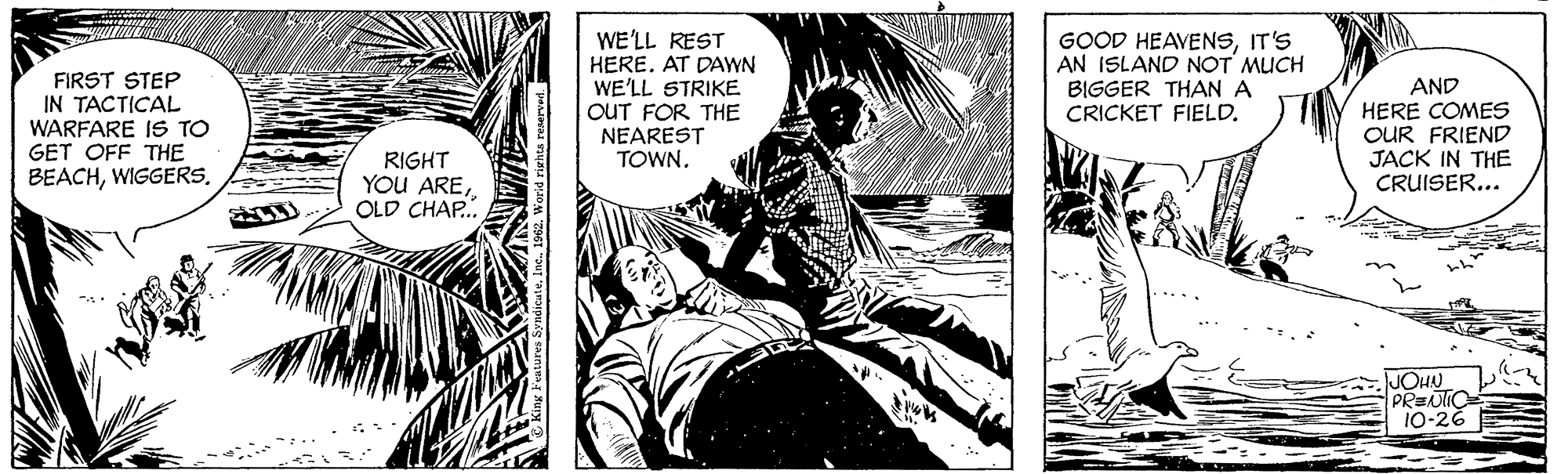 Rip Kirby Comic Strip 1962-10-26 | Comics Kingdom