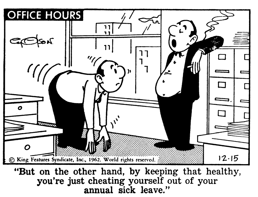 Office Hours Comic Strip 1962-12-15 | Comics Kingdom