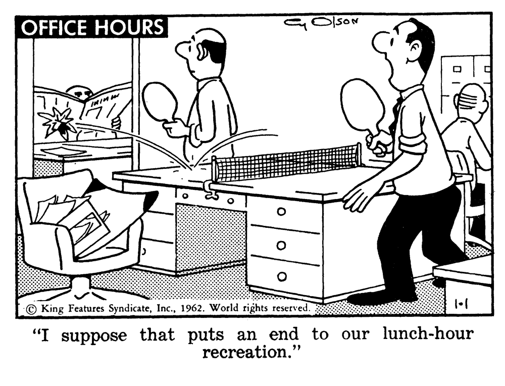 Office Hours Comic Strip 1963-01-01 | Comics Kingdom