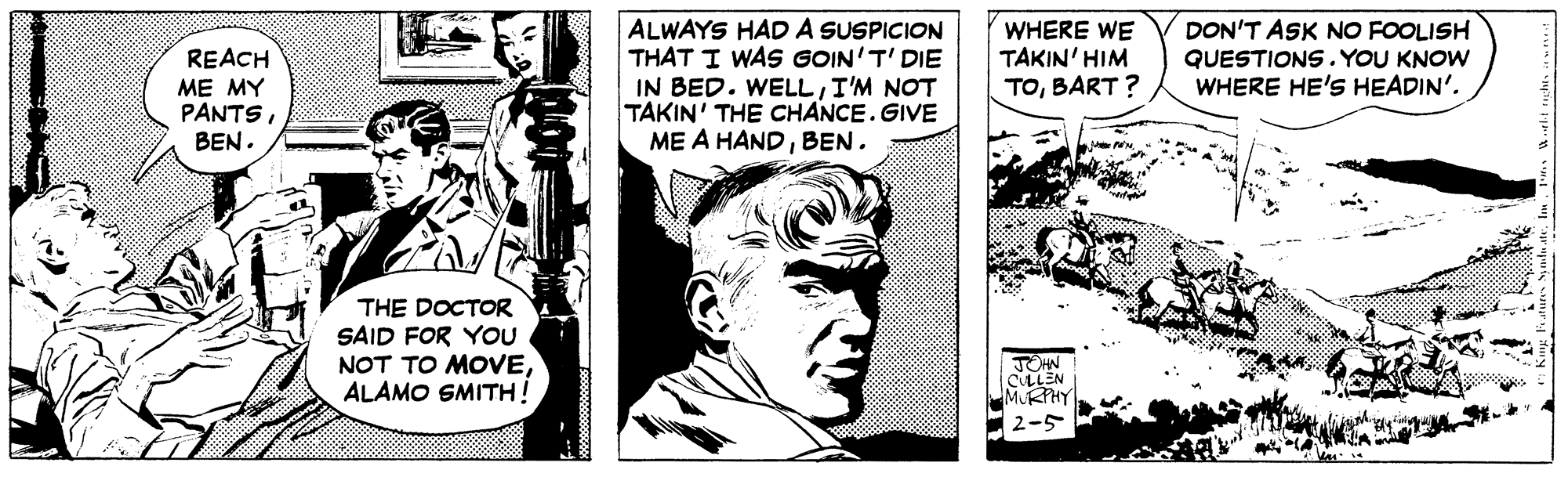 Big Ben Bolt Comic Strip 1963-02-05 | Comics Kingdom
