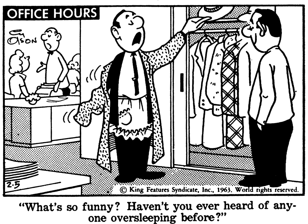 Office Hours Comic Strip 1963-02-05 | Comics Kingdom