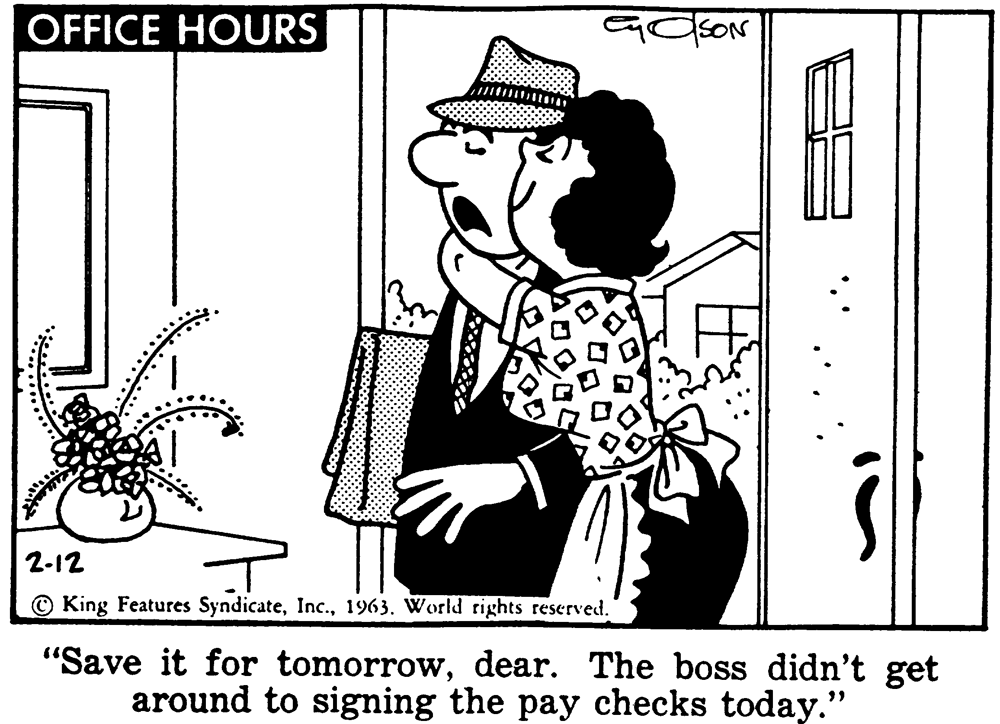 Office Hours Comic Strip 1963-02-12 | Comics Kingdom