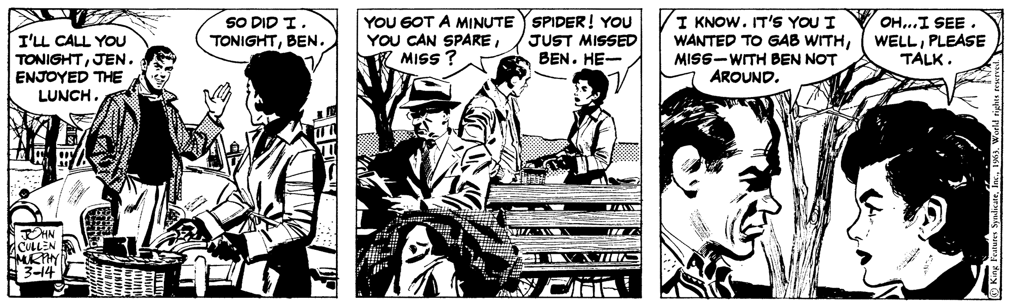 Big Ben Bolt Comic Strip 1963-03-14 | Comics Kingdom