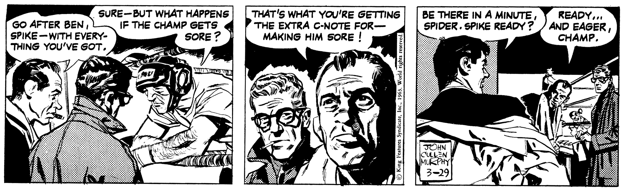 Big Ben Bolt Comic Strip 1963-03-29 | Comics Kingdom