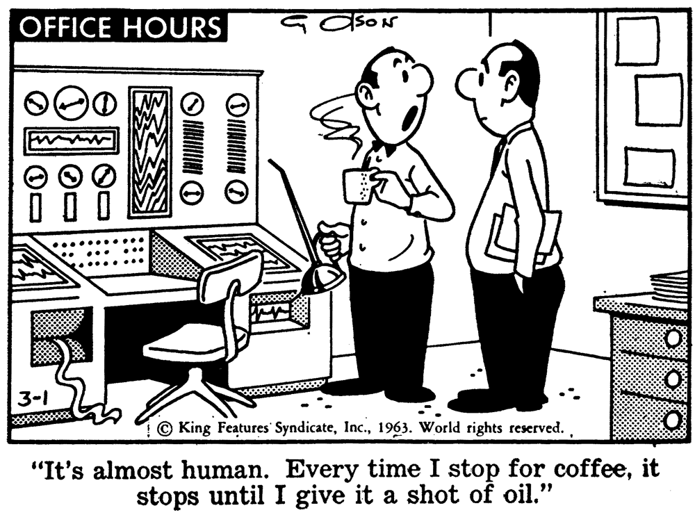 Office Hours Comic Strip 1963-03-01 | Comics Kingdom