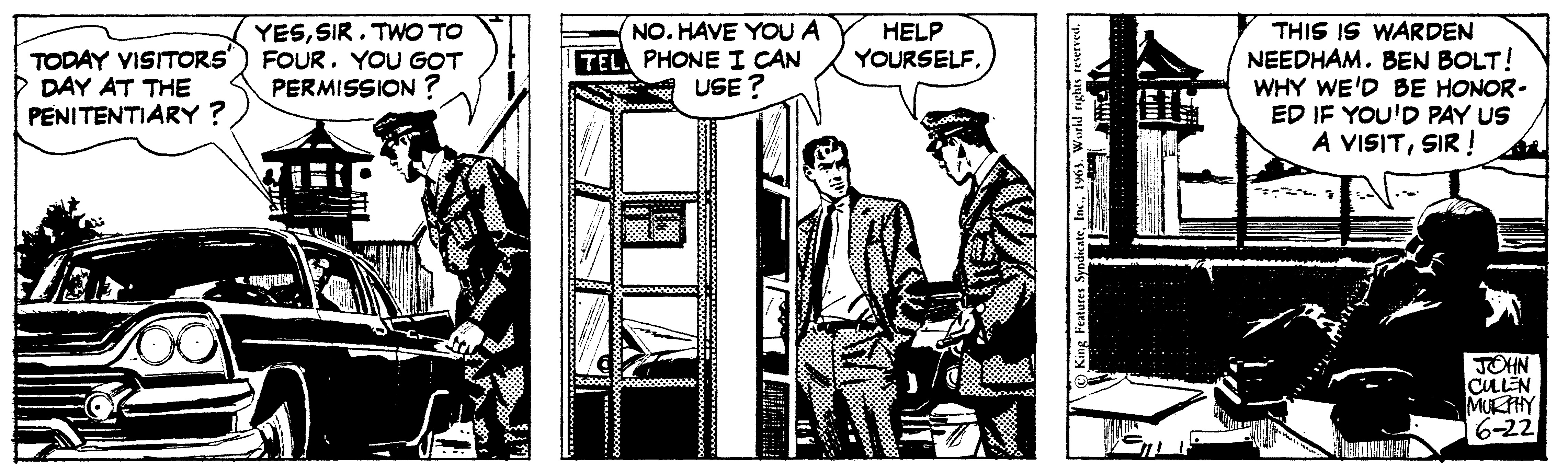 Big Ben Bolt Comic Strip 1963-06-22 | Comics Kingdom