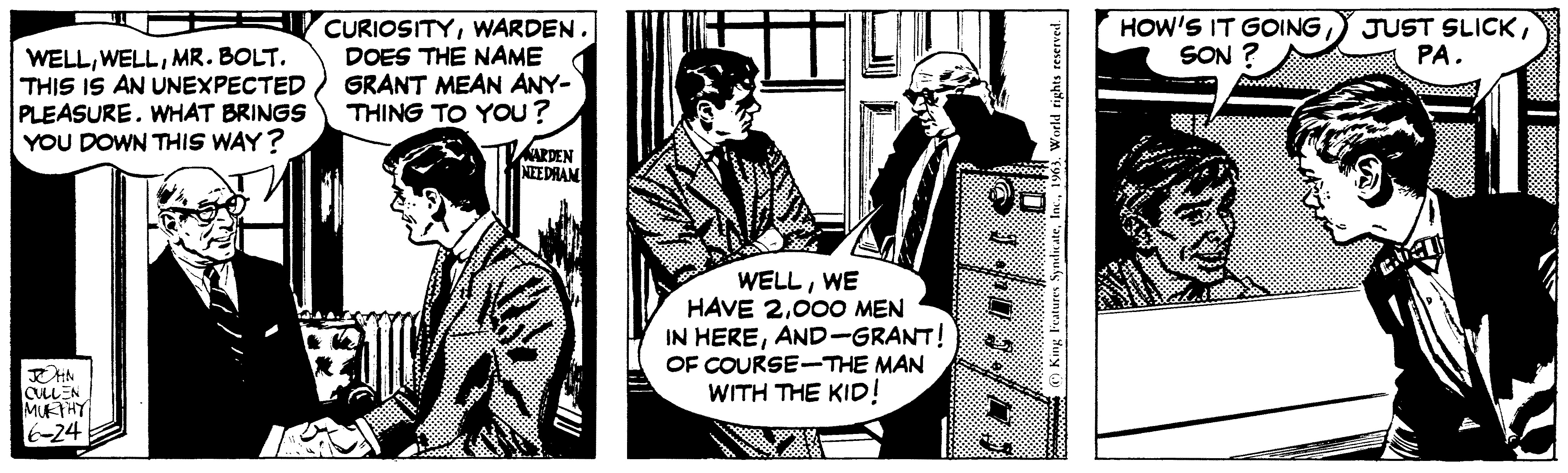 Big Ben Bolt Comic Strip 1963-06-24 | Comics Kingdom