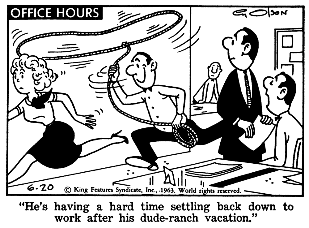 Office Hours Comic Strip 1963-06-20 | Comics Kingdom