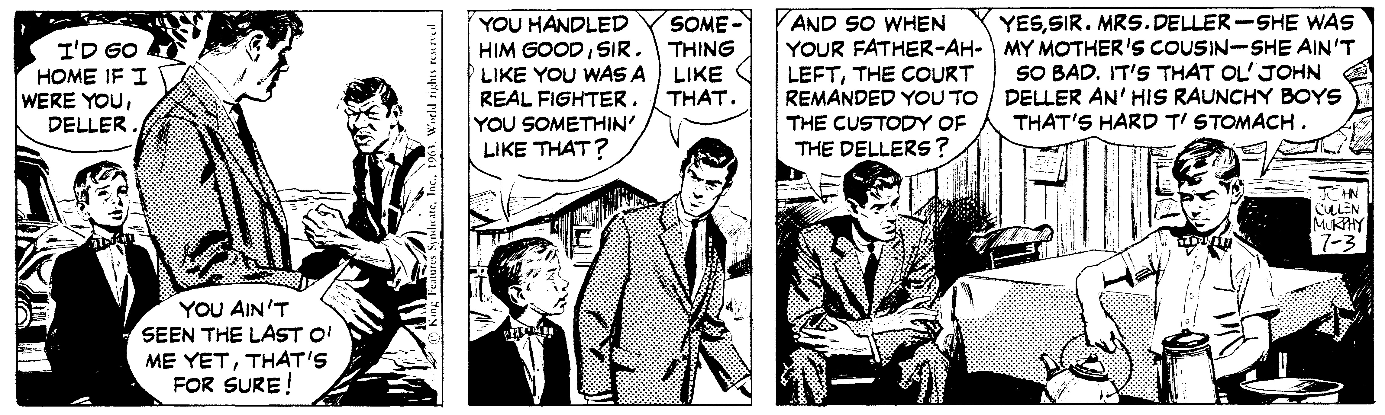 Big Ben Bolt Comic Strip 1963-07-03 | Comics Kingdom