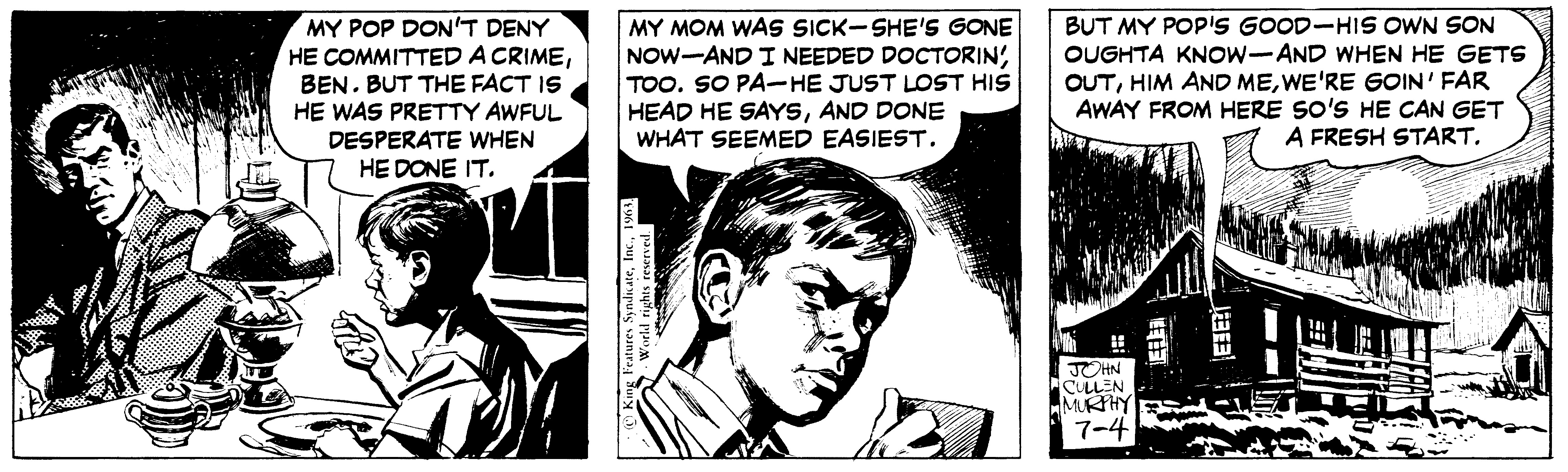 Big Ben Bolt Comic Strip 1963-07-04 | Comics Kingdom