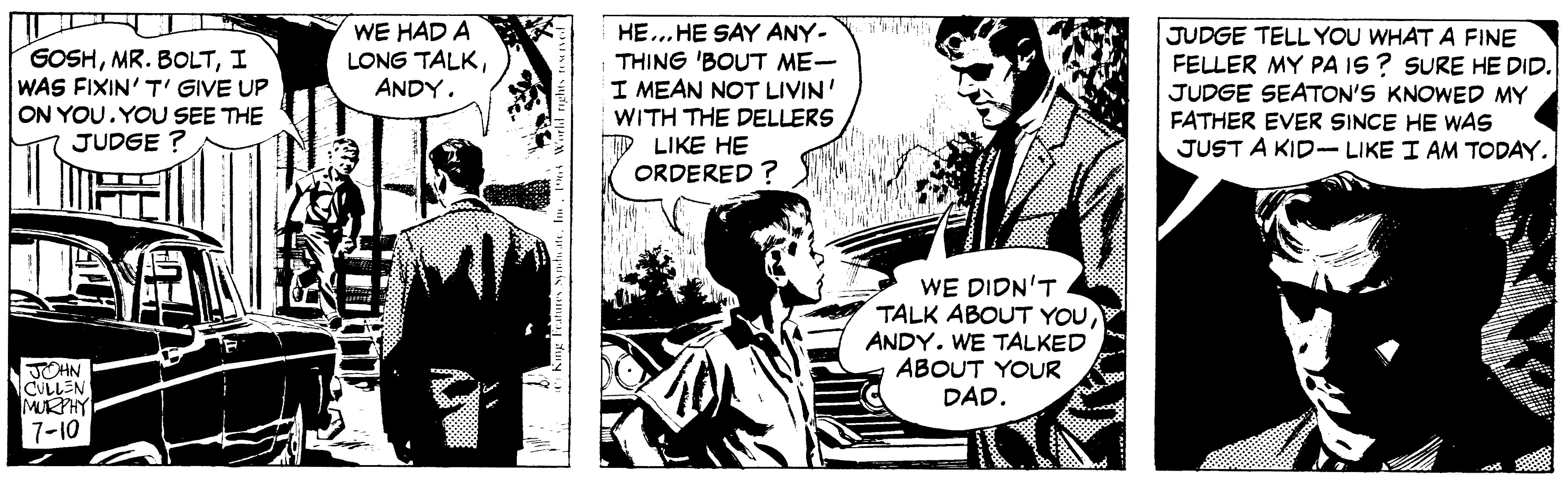 Big Ben Bolt Comic Strip 1963-07-10 | Comics Kingdom