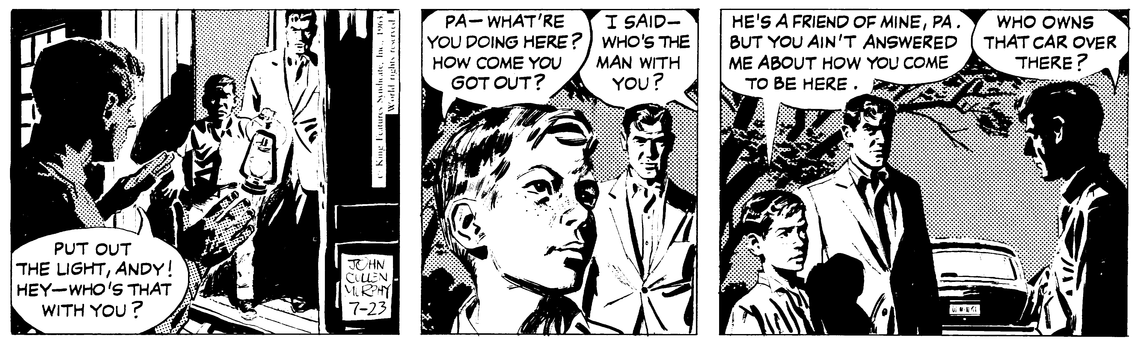 Big Ben Bolt Comic Strip 1963-07-23 | Comics Kingdom