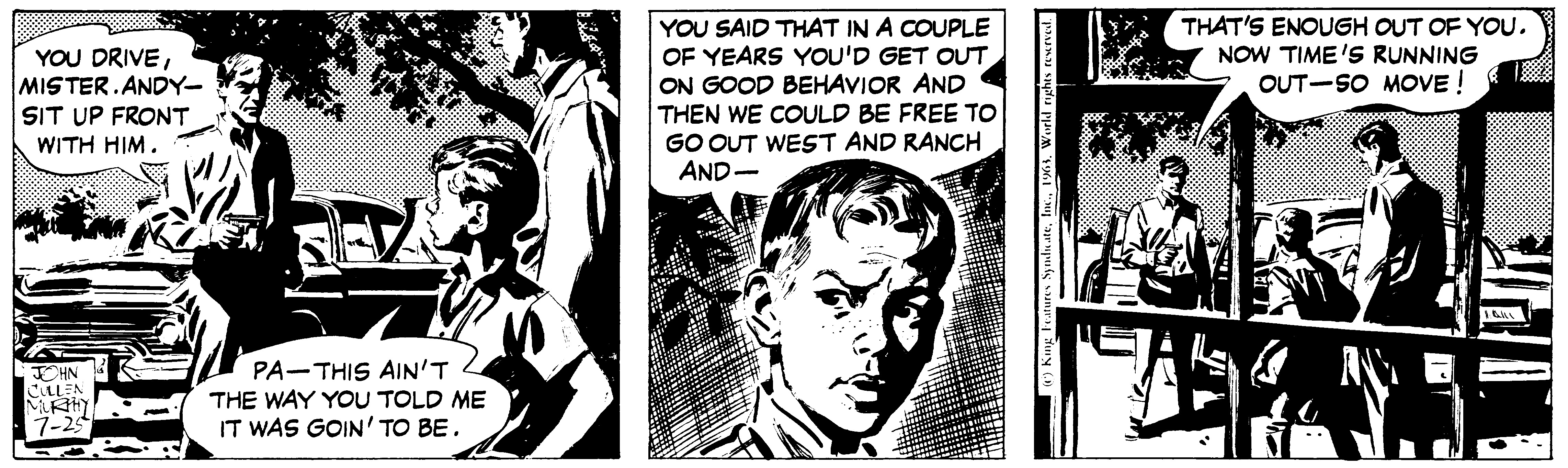 Big Ben Bolt Comic Strip 1963-07-25 | Comics Kingdom