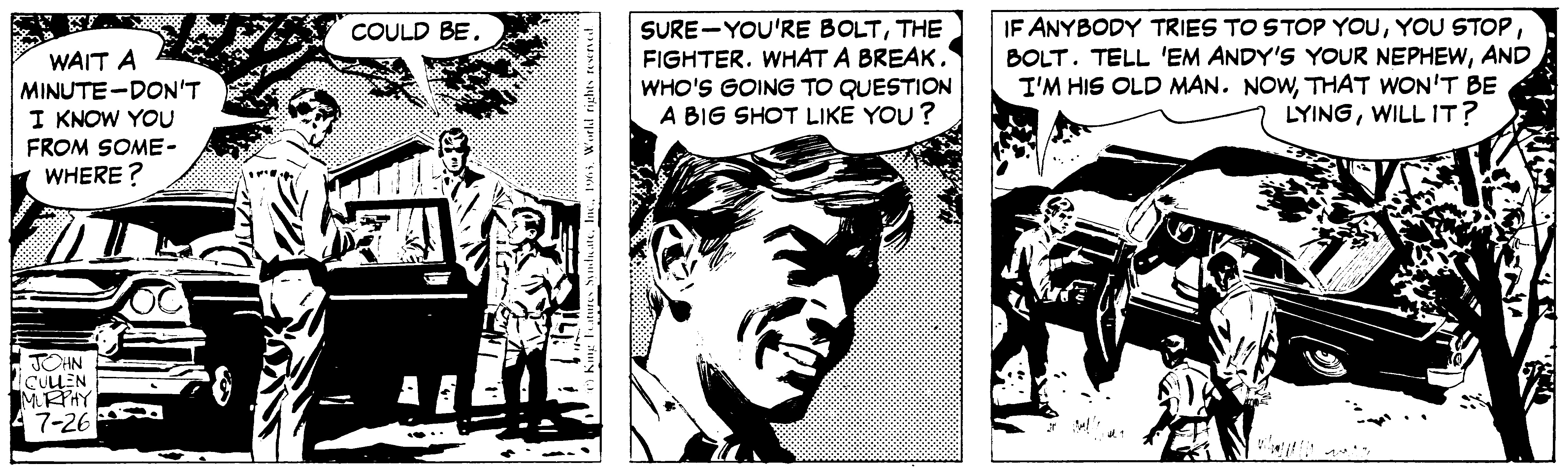 Big Ben Bolt Comic Strip 1963-07-26 | Comics Kingdom