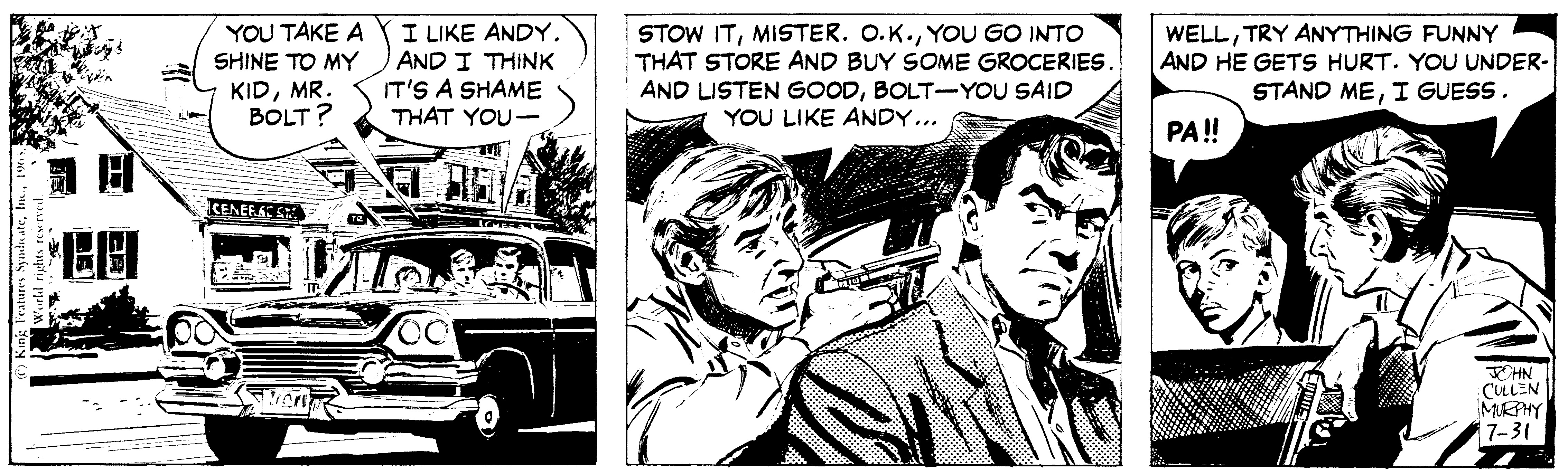 Big Ben Bolt Comic Strip 1963-07-31 | Comics Kingdom