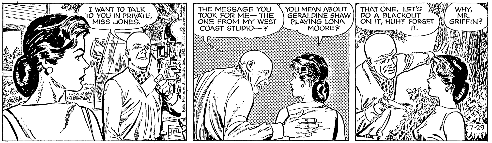 Heart Of Juliet Jones Comic Strip 1963-07-29 | Comics Kingdom