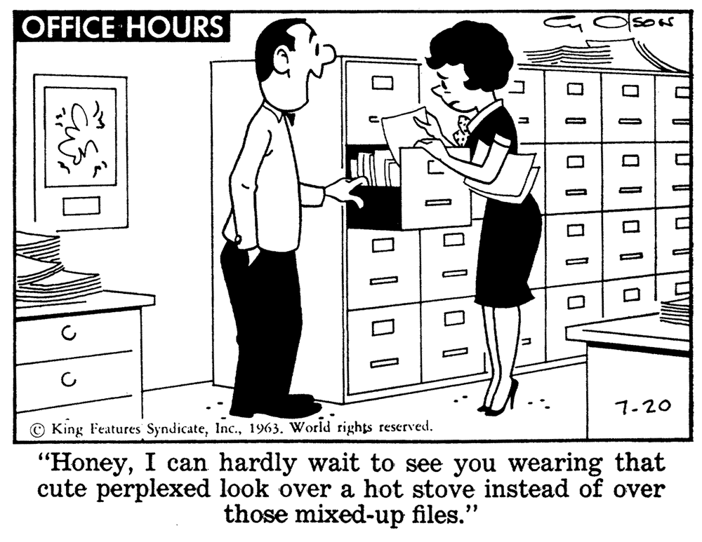 Office Hours Comic Strip 1963-07-20 | Comics Kingdom