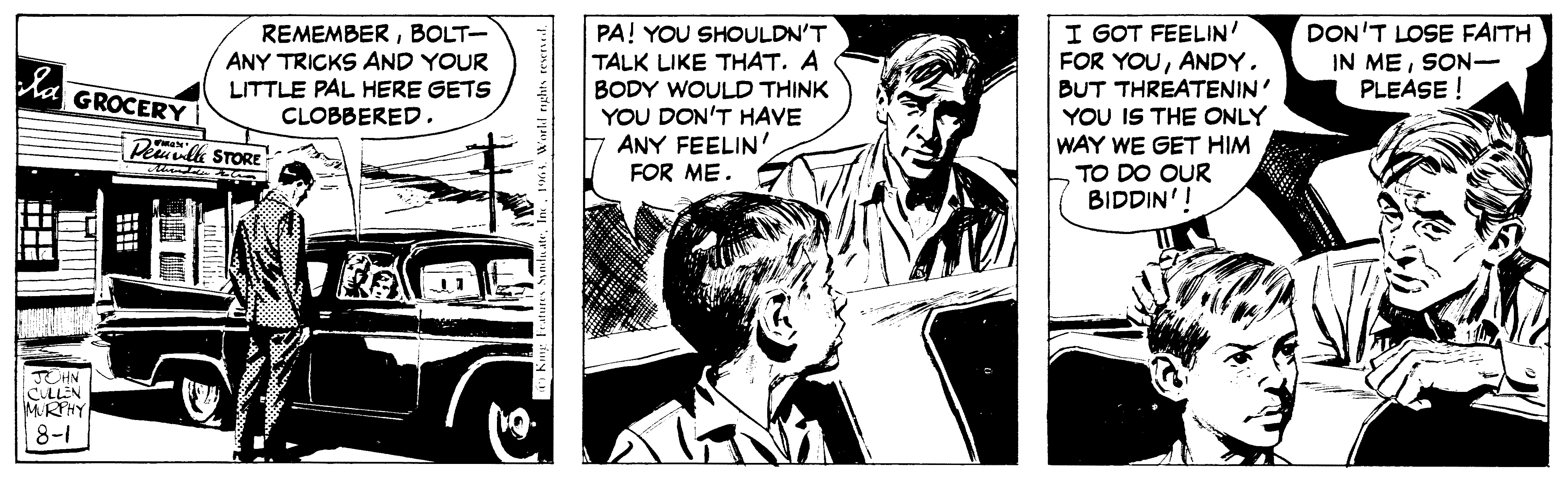 Big Ben Bolt Comic Strip 1963-08-01 | Comics Kingdom