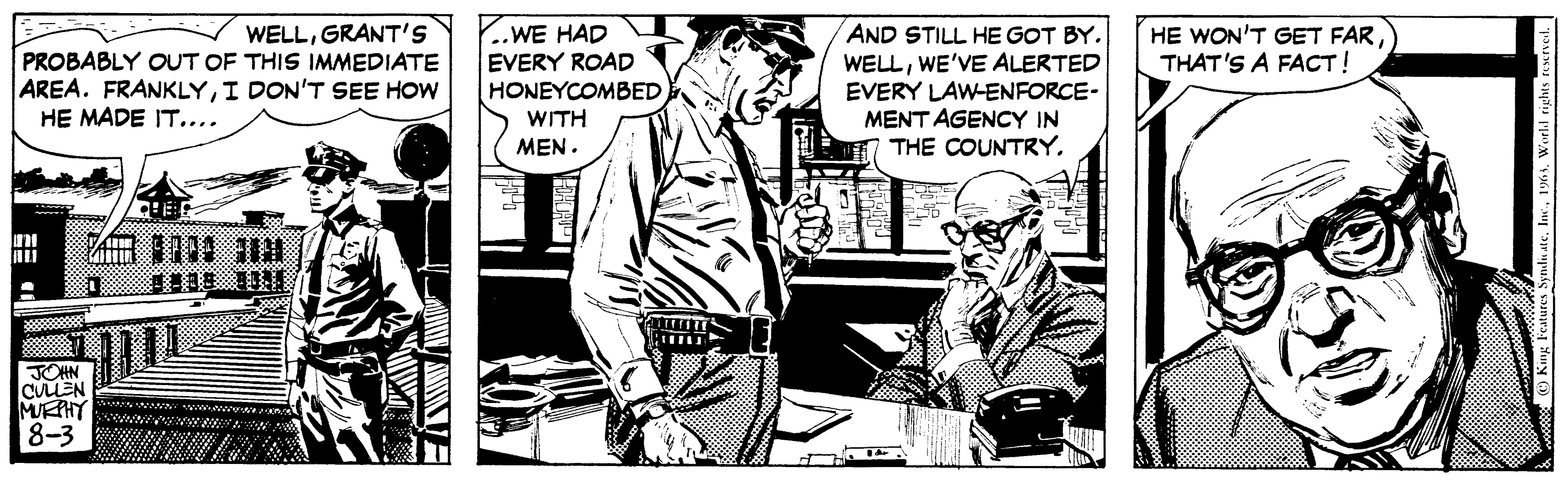 Big Ben Bolt Comic Strip 1963-08-03 | Comics Kingdom
