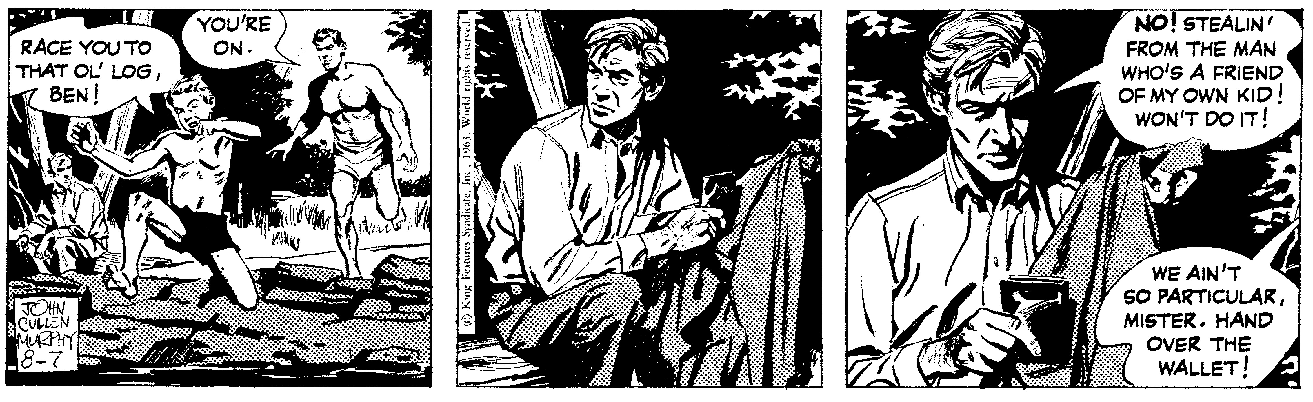 Big Ben Bolt Comic Strip 1963-08-07 | Comics Kingdom