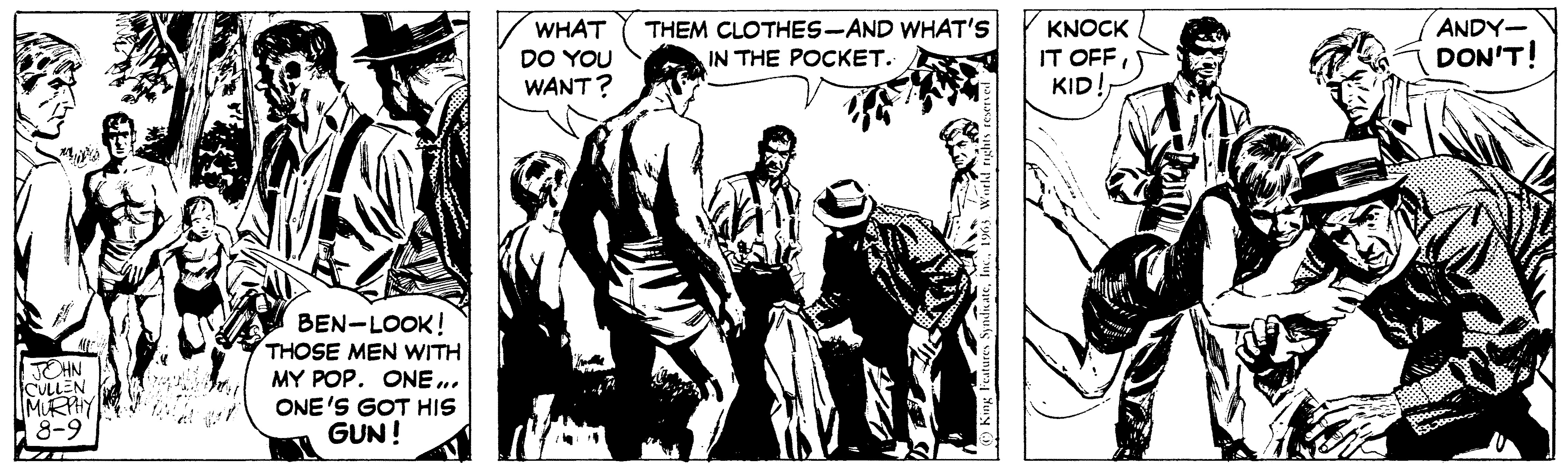 Big Ben Bolt Comic Strip 1963-08-09 | Comics Kingdom
