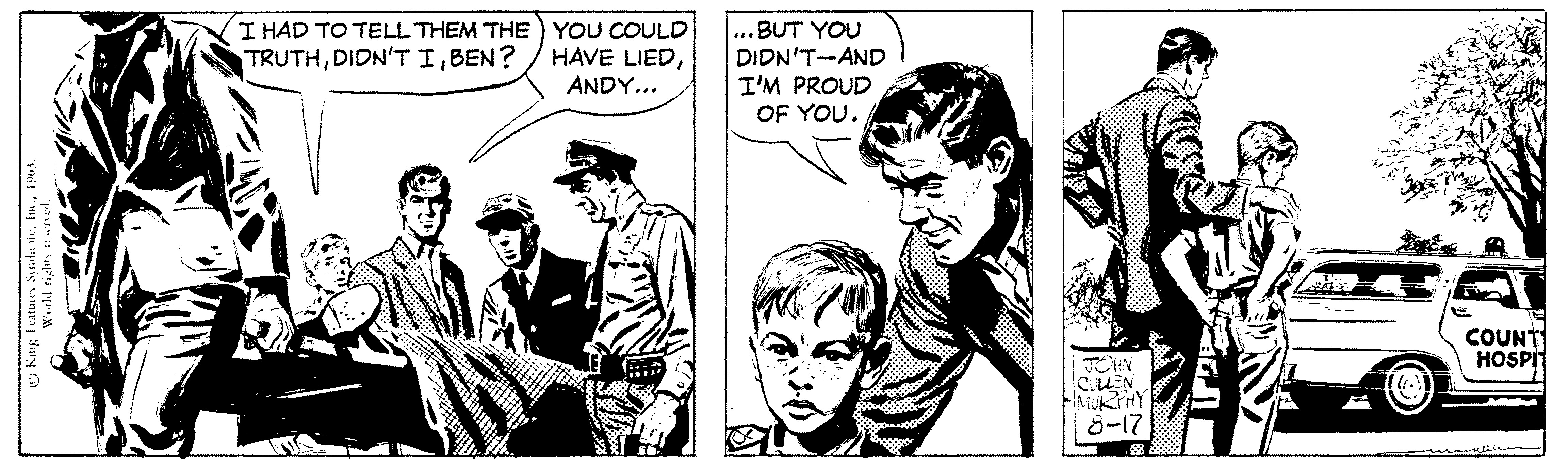 Big Ben Bolt Comic Strip 1963-08-17 | Comics Kingdom