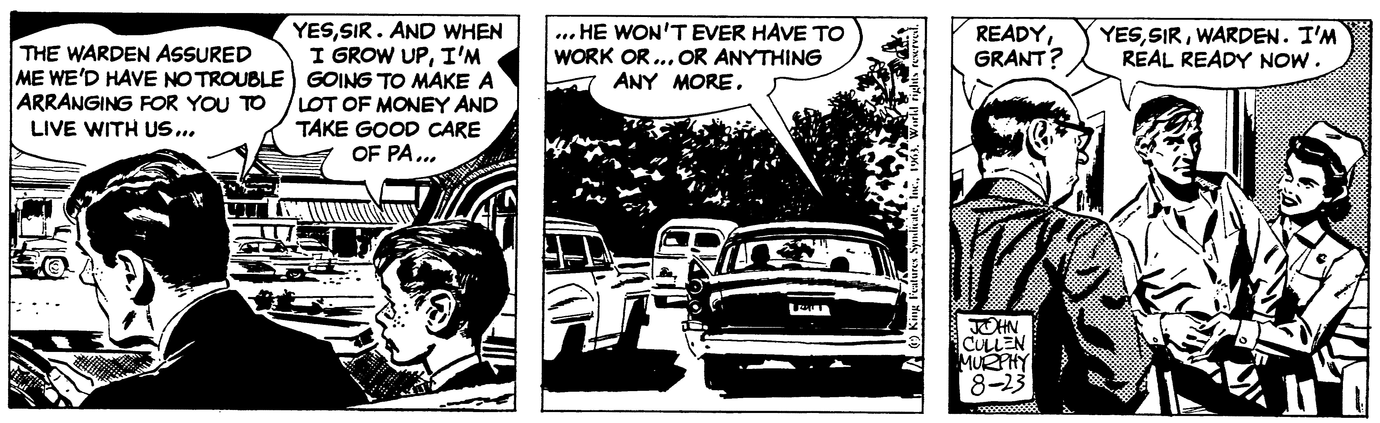 Big Ben Bolt Comic Strip 1963-08-23 | Comics Kingdom