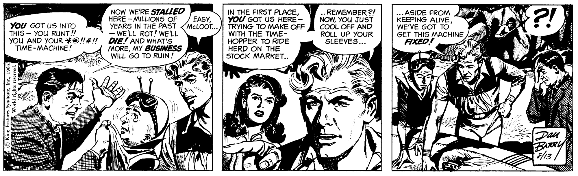 Flash Gordon Comic Strip 1963-08-13 | Comics Kingdom