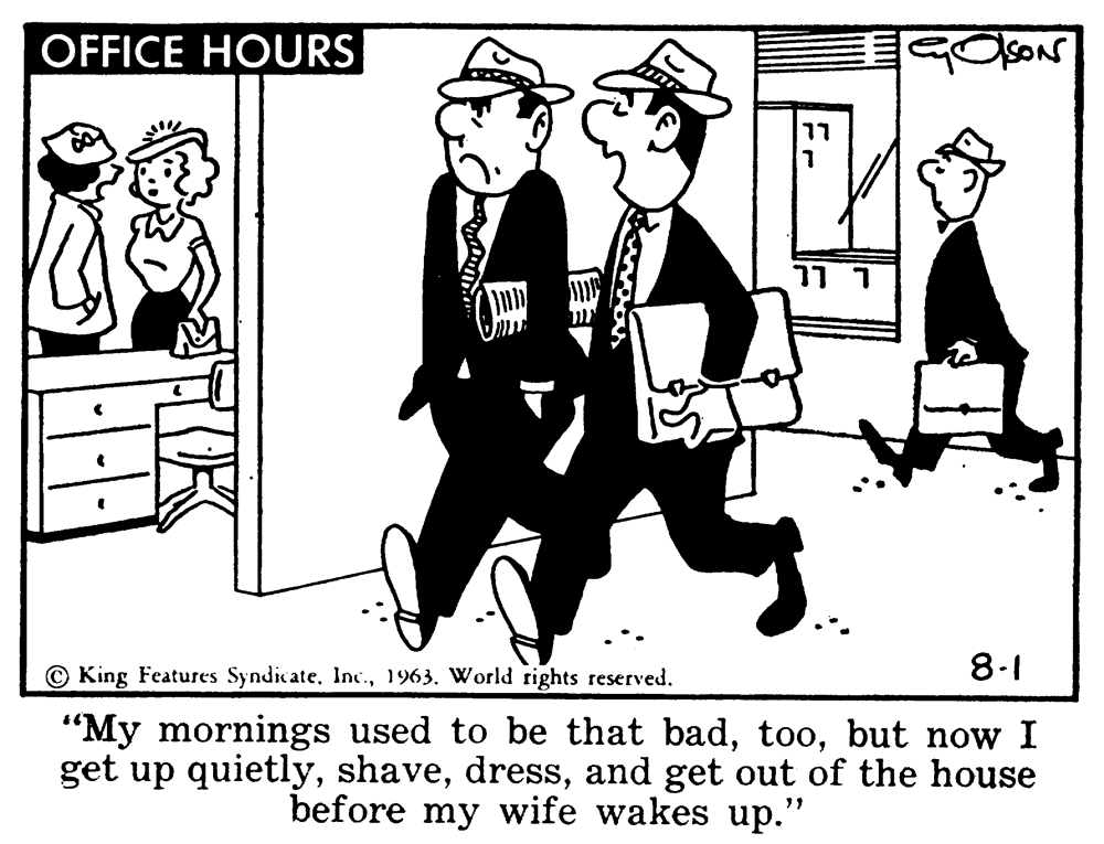 Office Hours Comic Strip 1963-08-01 | Comics Kingdom